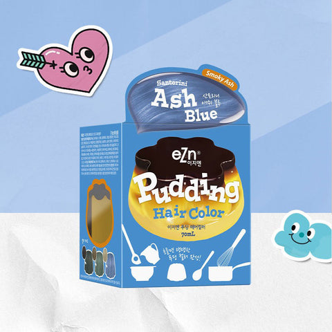 eZn Santorini Ash Blue Pudding Hair Color 140ml – Twenties Beauty